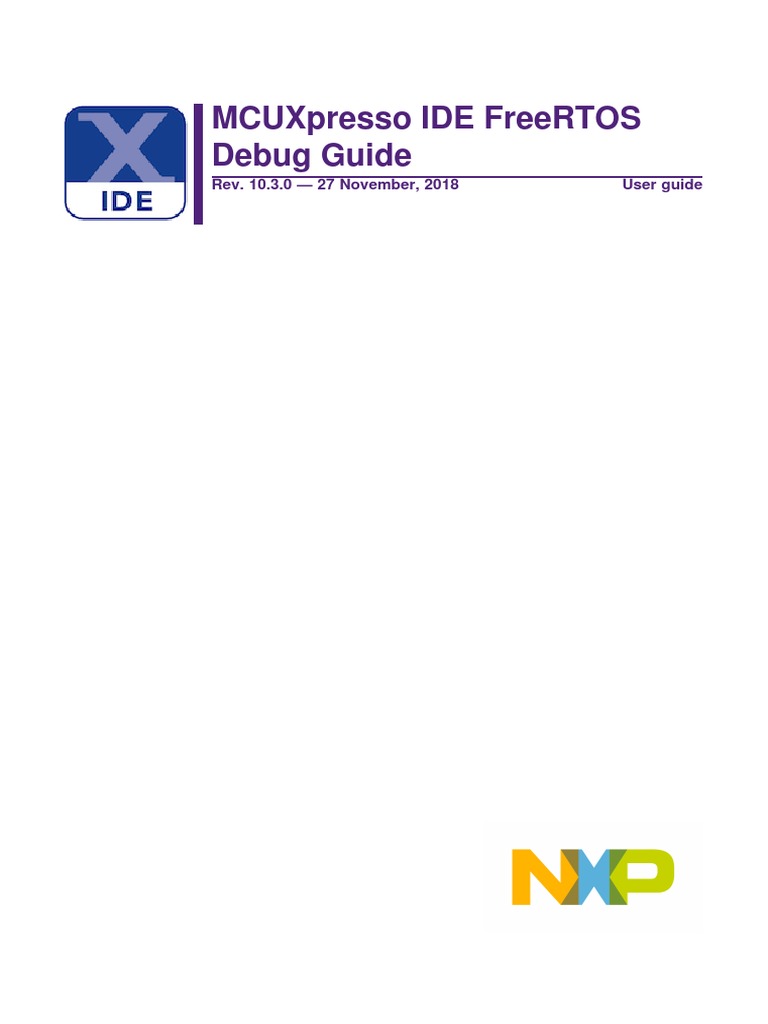 MCUXpresso IDE FreeRTOS Debug Guide | PDF | Integrated Development Environment | Thread (Computing)