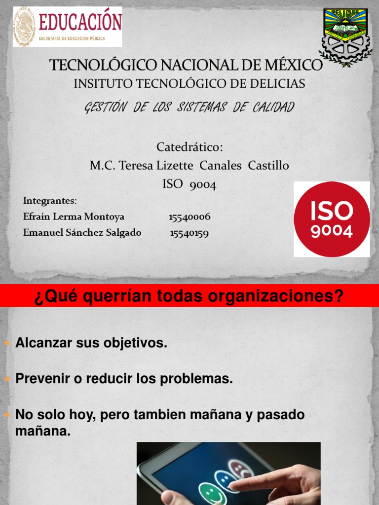 Iso 9004.pptx 2 | PDF | Gestión de la calidad | Calidad (comercial)