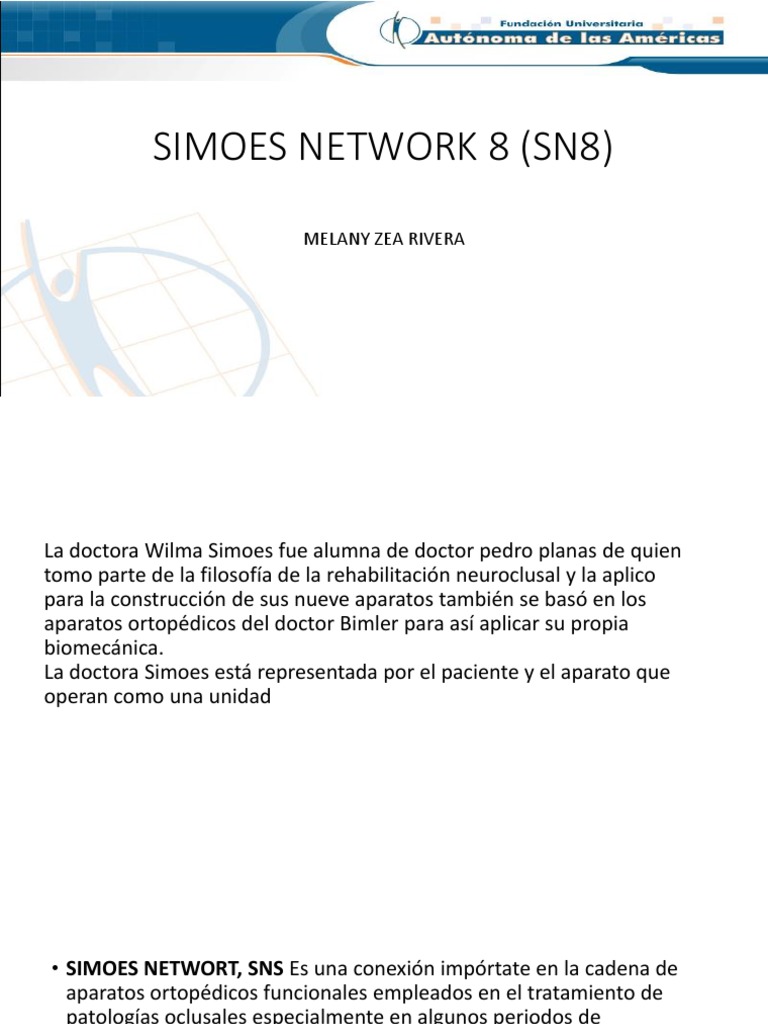 Simoes Network 8 (SN8) | PDF | Anatomia dental | Boca