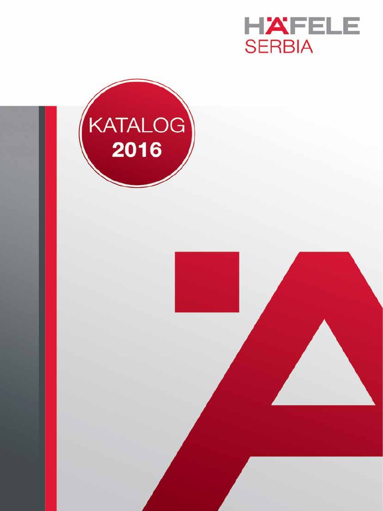 Hafele Katalog 2016 | PDF