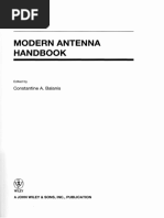 Antenna Theory (Analysis and Design) (4th Edition) Balanis | PDF | Antenna (Radio ...