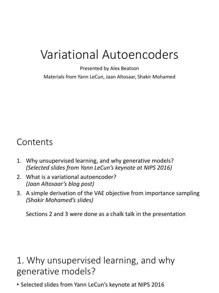 Variational Autoencoder Pdf Principal Component Analysis Artificial Intelligence