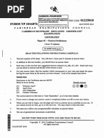 Geography Paper 2 May 2024 Solutions | PDF