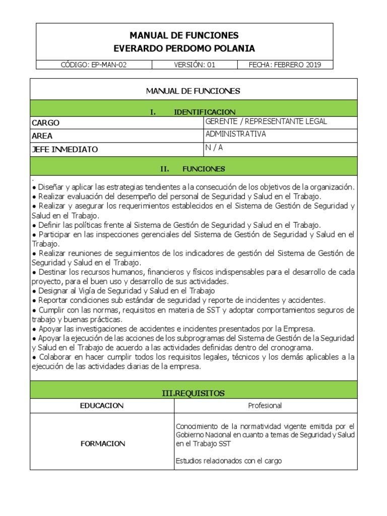 Funciones Trabajadores | PDF | Gestión de recursos humanos | Business