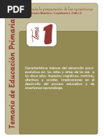 Tema 1. Oposiciones Primaria (LOMCE) | PDF | Constructivismo (filosofía ...