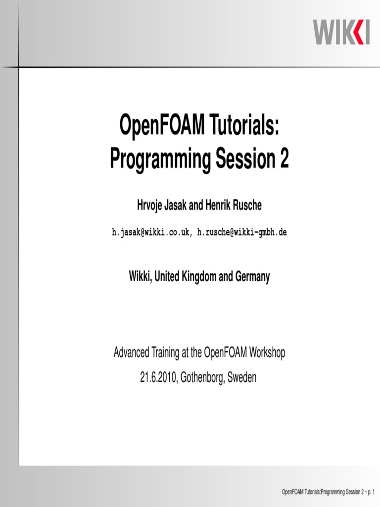 Oscillating Cylinder With Git OpenFoam | PDF | Computer Data | Software Development