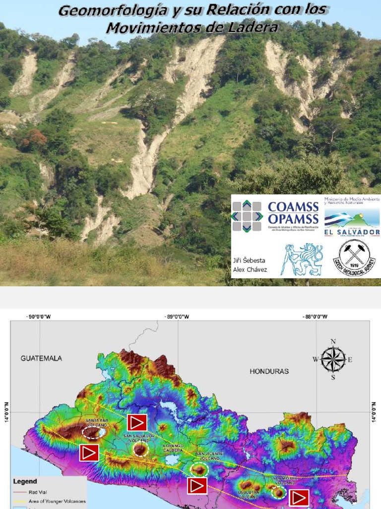 Geomorfologia y Su Relacion Con Los Mov de Ladera | PDF | Erosión | Terreno