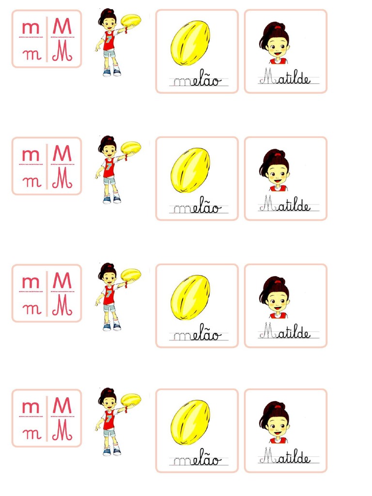 Letra M Grafismo | PDF