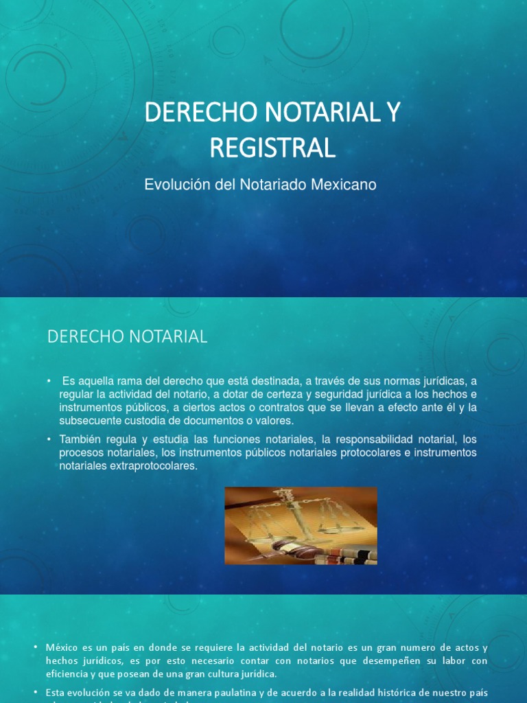 Derecho Notarial 1 | PDF | Ciudad de México | Nueva españa