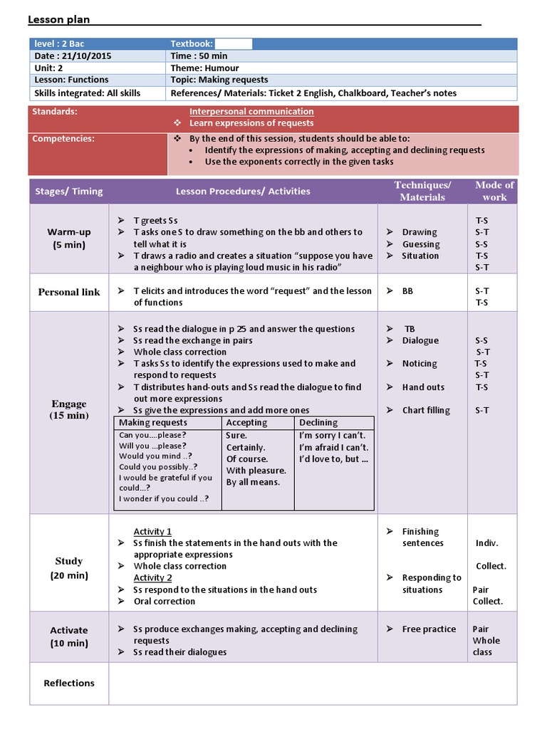 2 Bac Humour Functions Requests | PDF | Semiotics | Cognitive Science