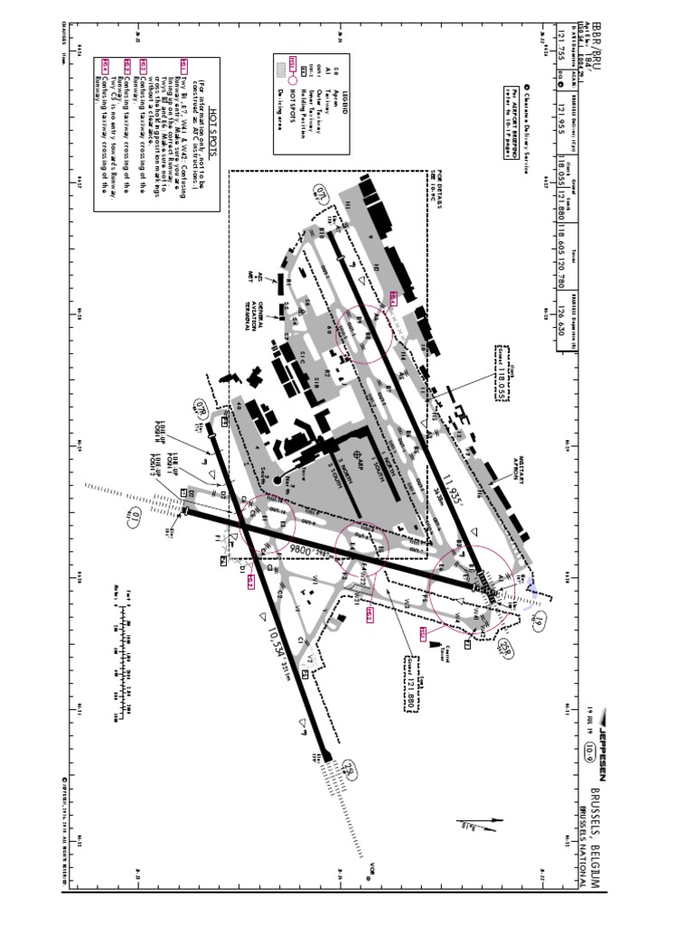 EBBR Charts | PDF | Abstract Strategy Games | Aviation