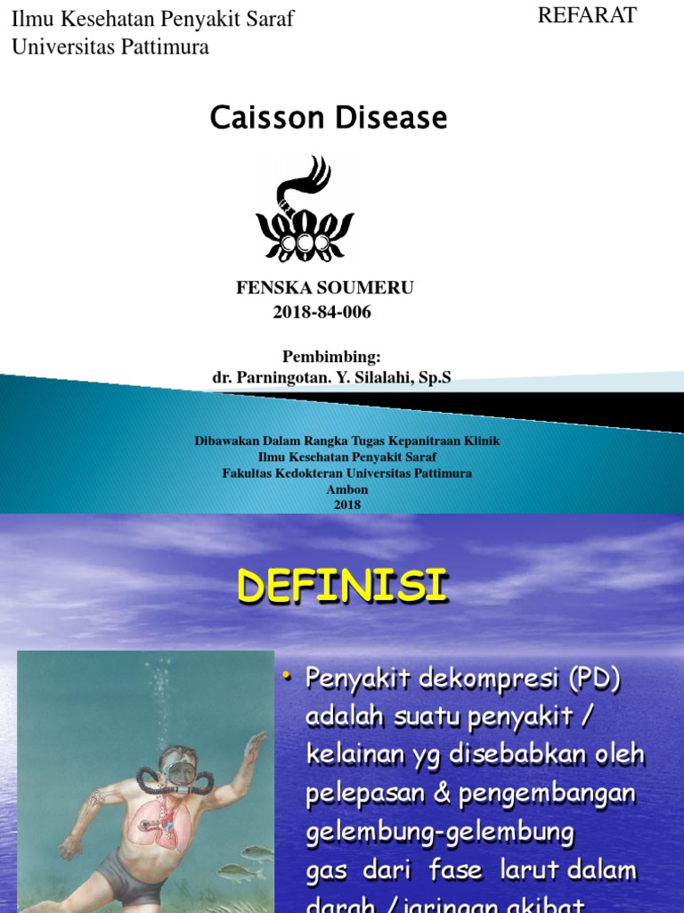 Caisson Disease PPT FIX | PDF