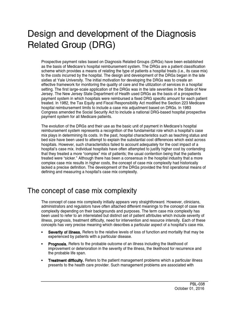 CMS DRG | PDF | Comorbidity | Medical Diagnosis