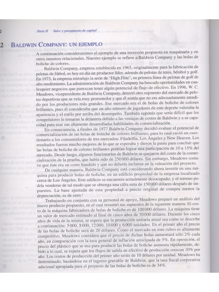 Caso Baldwin Company PDF | PDF