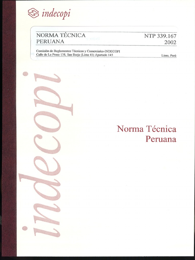 NTP 339 167 Resistencia A La Compresión No Confinada | PDF
