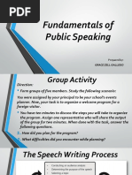Declamation - Rubric - 1 | PDF | Speech | Neuroscience