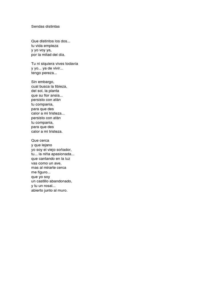 Sendas Distintas | PDF