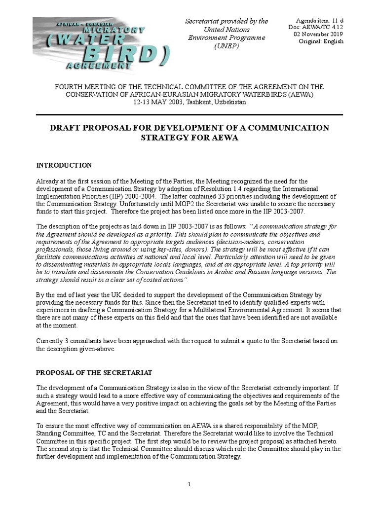 Tc4 12 Communication Strategy 0 Pdf Target Audience Communication