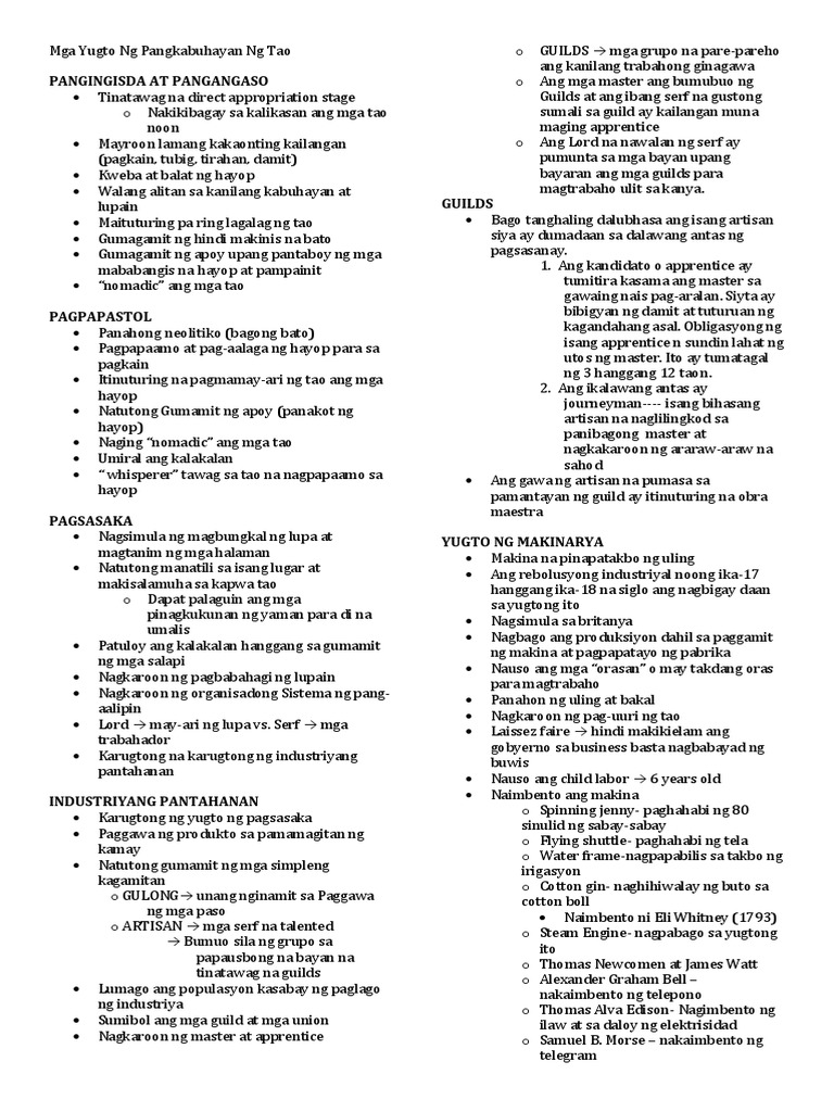 Pangingisda at Pangangaso | PDF