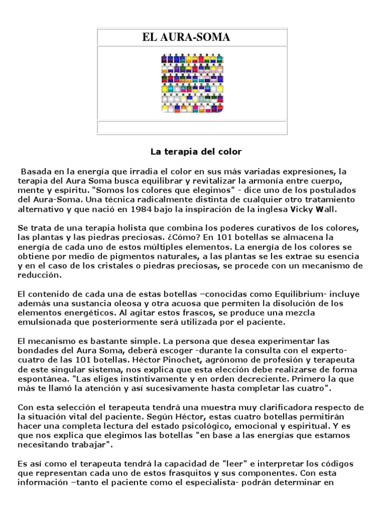 La terapia del color: Una exploración de los principios y prácticas de ...