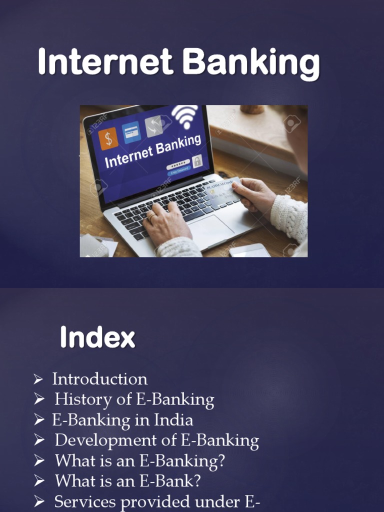Internet Banking | PDF | Online Banking | Banks & Banking
