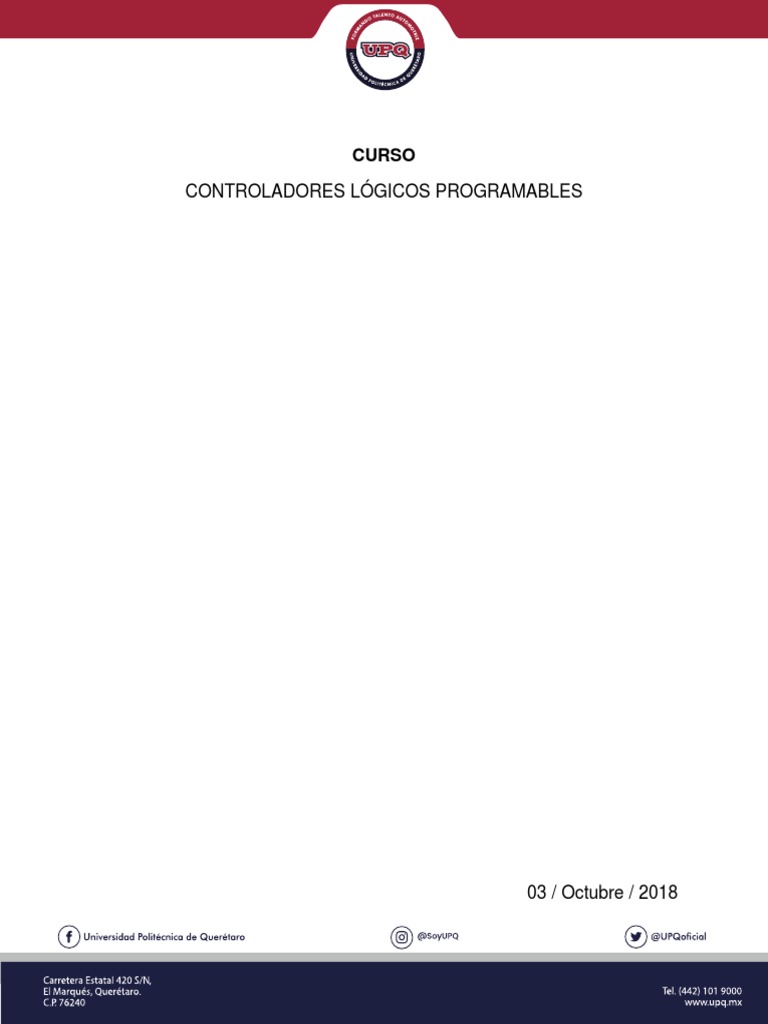 Practica Semaforo - PLC | PDF | Controlador lógico programable ...