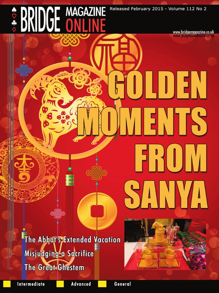 Bridge Magazine 2015.02 | PDF | Contract Bridge | Sports