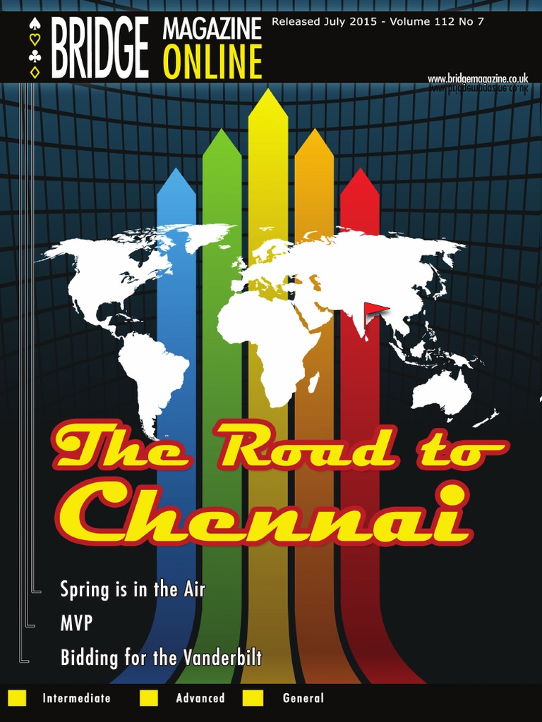 Bridge Magazine 2015.07 | PDF | Contract Bridge | Playing Cards