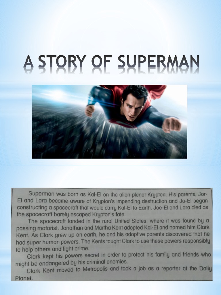 A Story of Superman | PDF