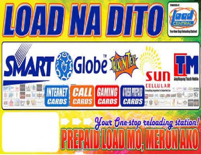 "LOAD NA DITO" Poster | PDF