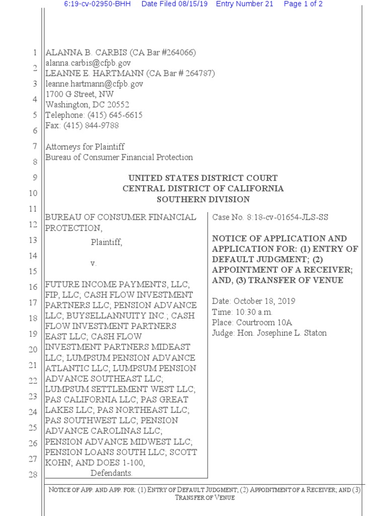 Proposed Court Order | Public Law | Justice
