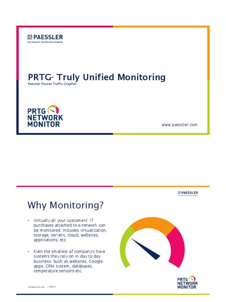 Network Monitor PRTG Paessler | Download Free PDF | Mobile App | Websites