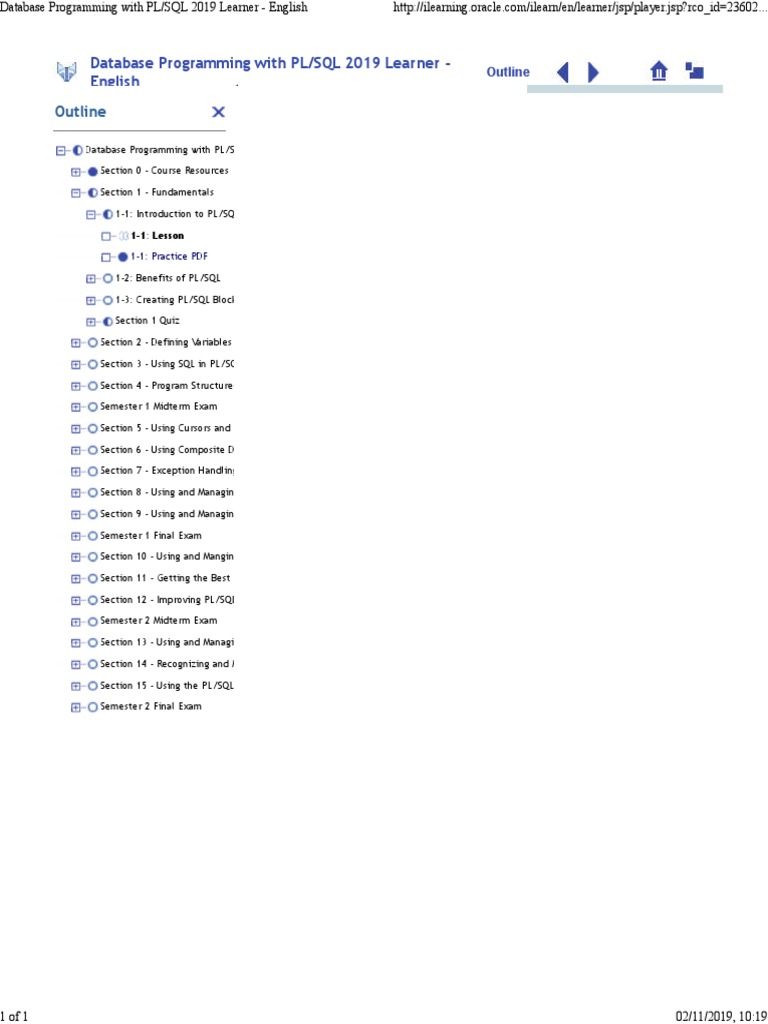 SQL 2019 Learner - English | PDF