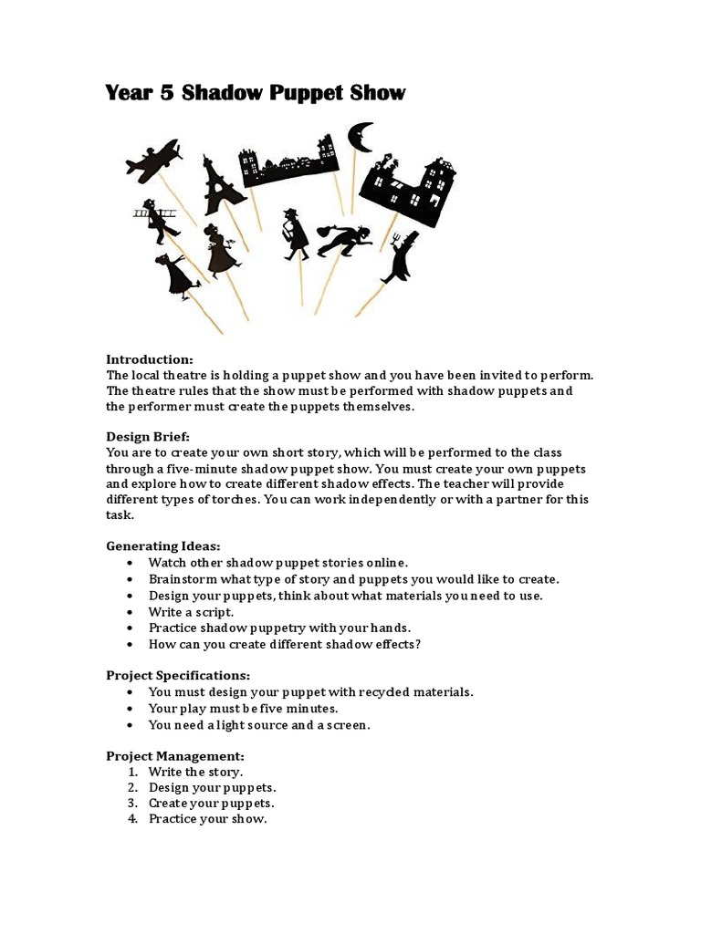 Primary Science Design Brief | PDF