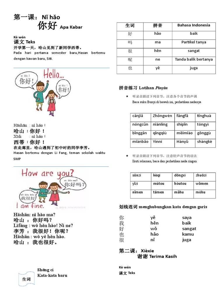 Learning Mandarin Conversation For Beginners | PDF