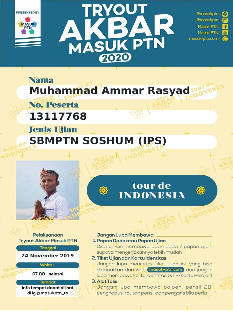Muhammad Ammar Rasyad Profile | PDF