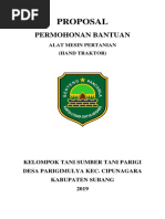 Contoh Proposal Kelompok Tani | PDF | Teknologi & Rekayasa