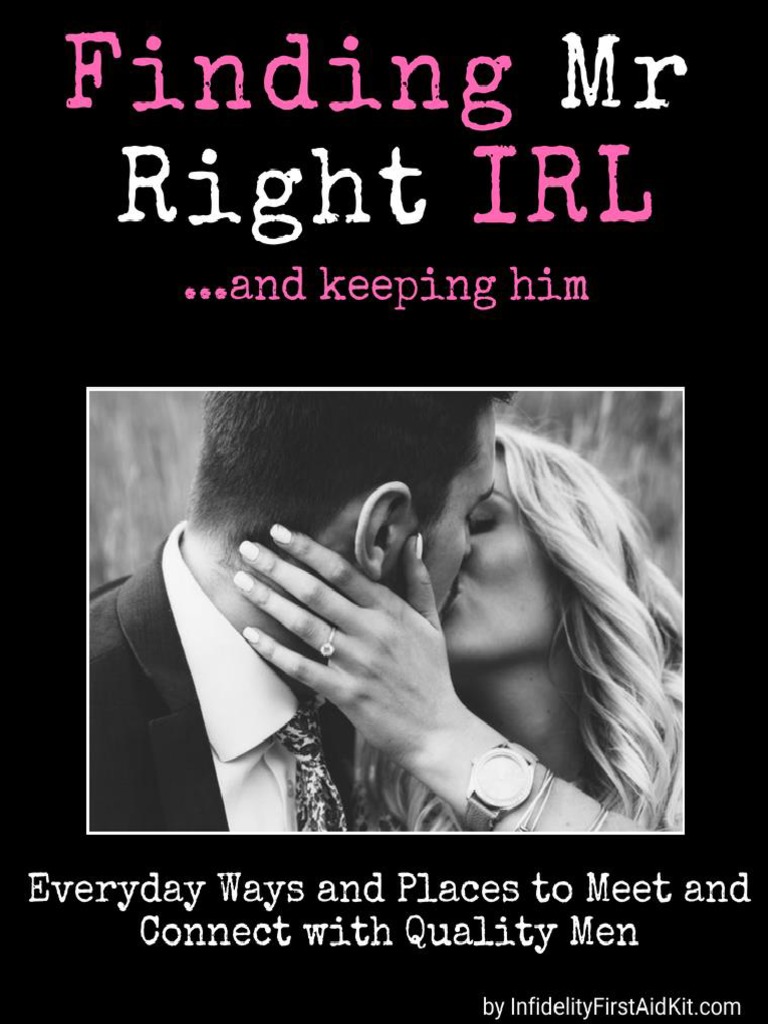 Finding MR Right IRL PDF | PDF | Loneliness | Sales