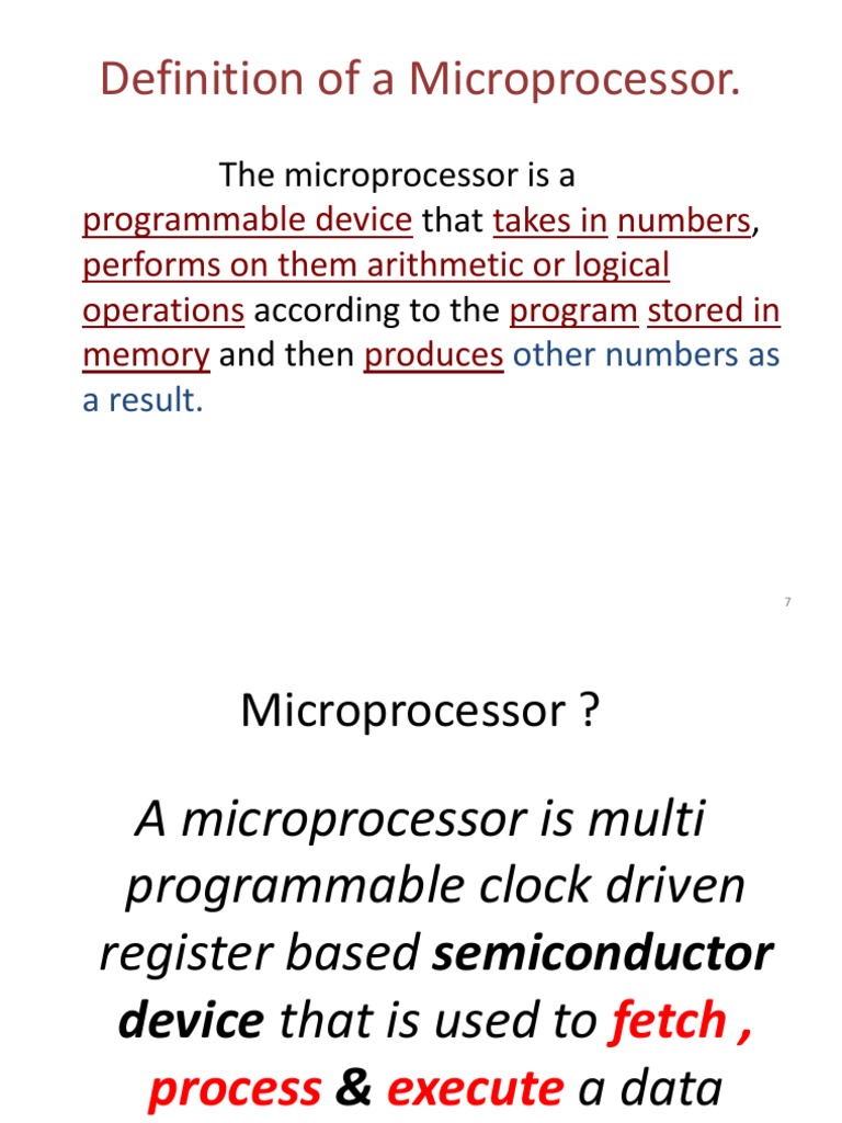 Basics and 8086 Family | PDF | Central Processing Unit | Microprocessor