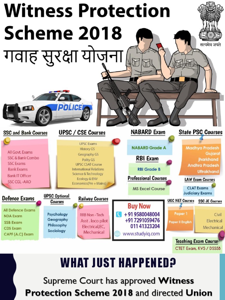 Supreme Court Approves Witness Protection | PDF | Supreme Court Of ...