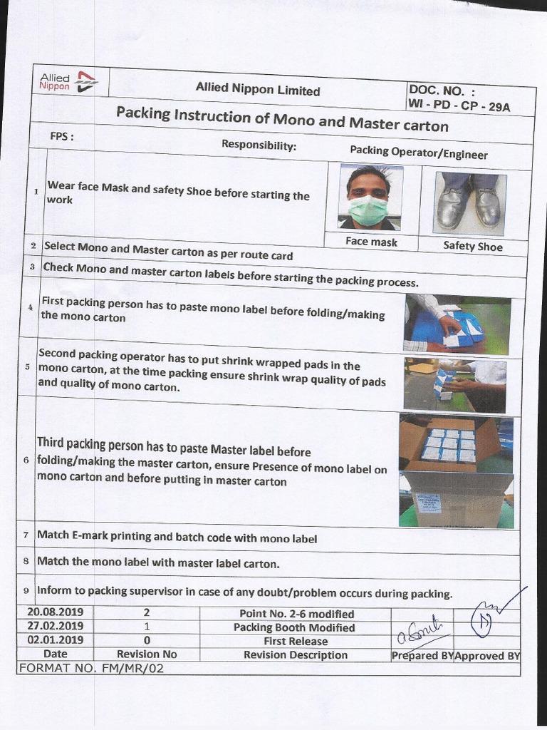 WI Packing PDF | PDF