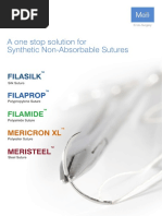 Healthium Suture Product Catalogue | PDF | Surgical Suture