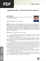 Database Security Notes | PDF | Databases | Denial Of Service Attack