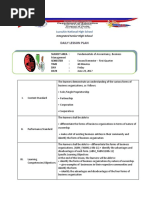 ABM 11 Lesson Plan | PDF | Lesson Plan | Classroom Management