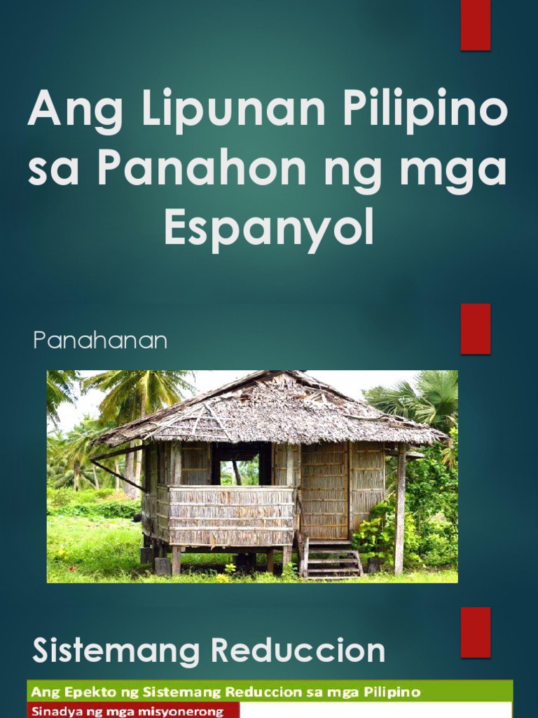 1 - Ang Lipunan Pilipino Sa Panahon NG Mga Espanyol | PDF