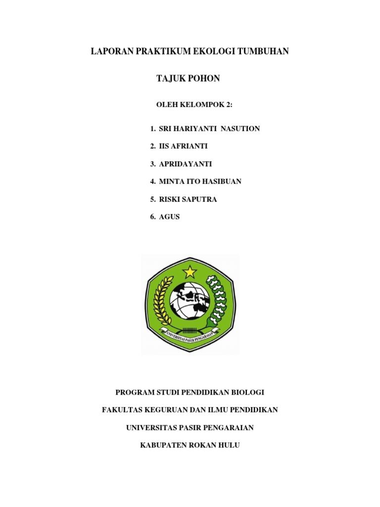 Definisi dan Manfaat Tajuk Pohon Akasia | PDF