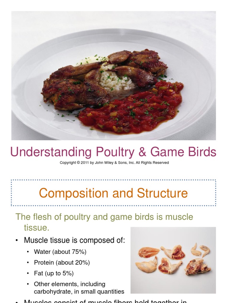 Understanding Poultry Game Birds | PDF | Poultry | Meat
