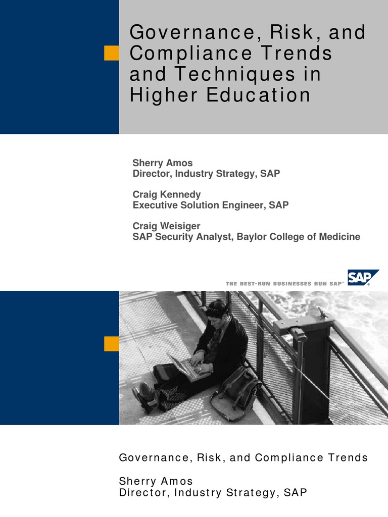 Governance, Risk, and Compliance Trends and Techniques in Higher ...