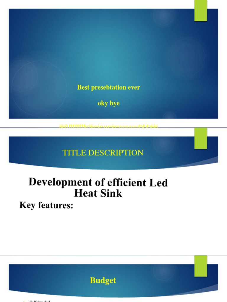 Sili 0 FYP Title Presentation FLM | PDF