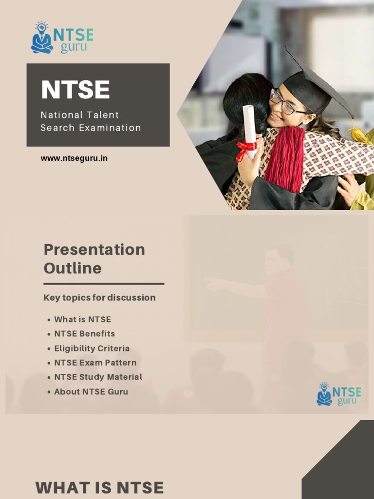 NTSE Exam: Eligibility and Benefits | PDF | Sat | Test (Assessment)